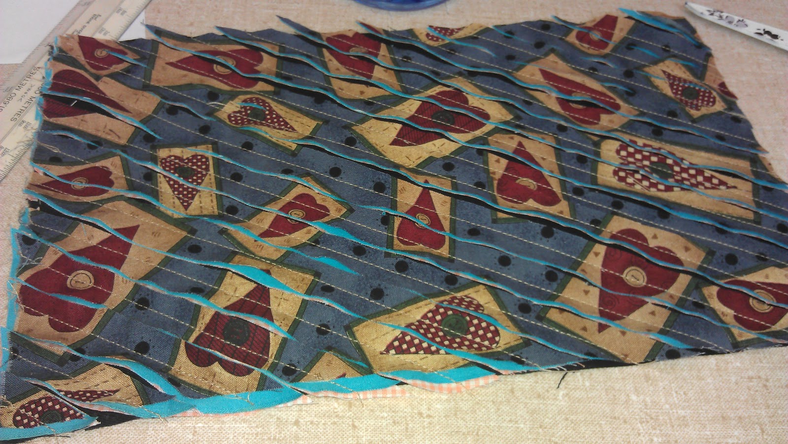 Hand Made-n's: Chenilling Tutorial - with a tip to help sore wrists