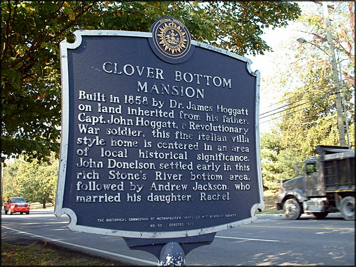 Tales from Tennessee and Beyond: Clover Bottom Mansion