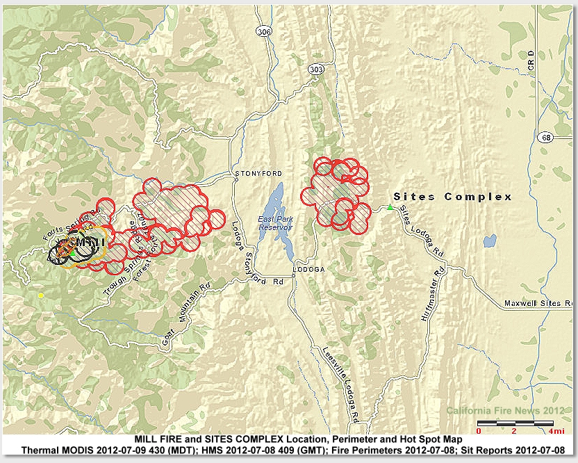 CFN - CALIFORNIA FIRE NEWS - CAL FIRE NEWS : CA-MNF-Mill #Wildland fire ...