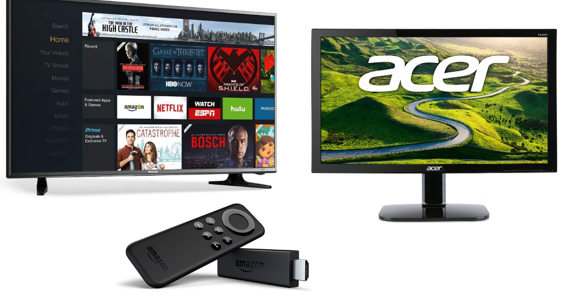 32" Hisense 720p LED HDTV + Amazon Fire TV Streaming Stick $119.99 (Reg ...
