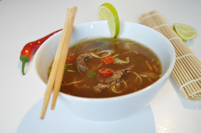 reminiscence kitchen: Asiatisk suppe med biffkjøtt