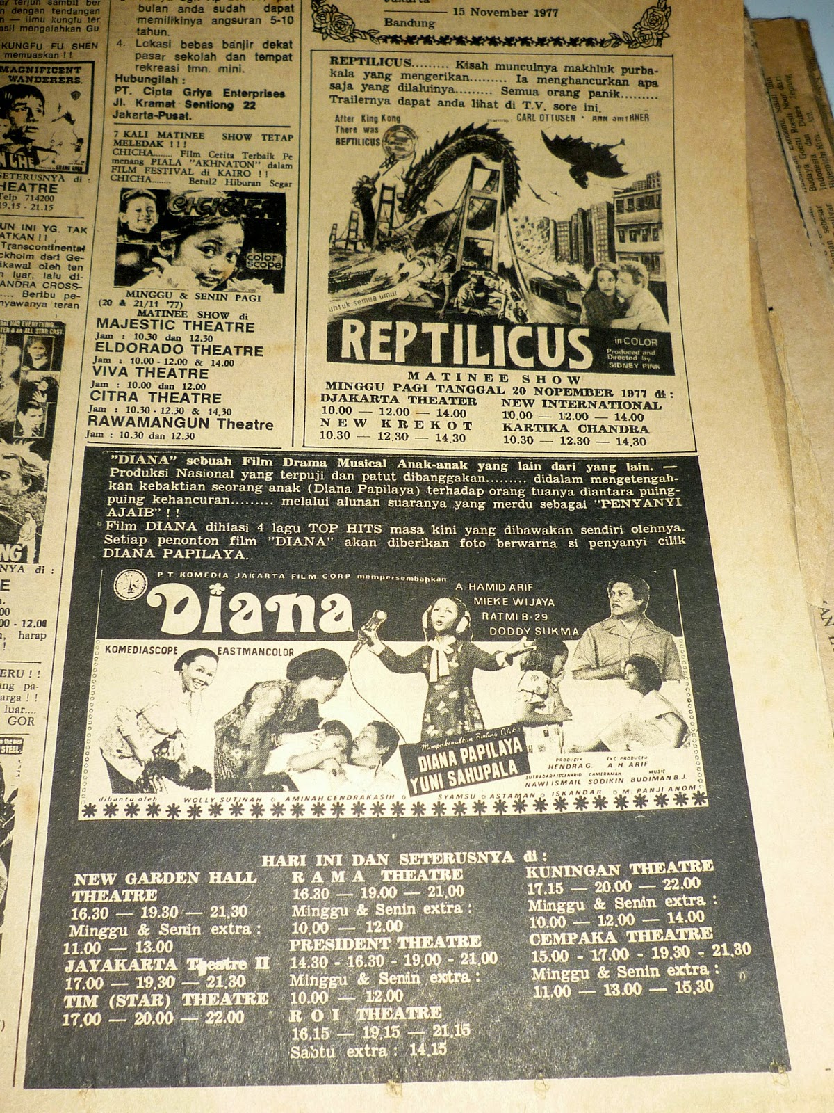 Dunia Nostalgia 80-an : Nemu lagi Iklan Bioskop Jaman Dulu :D