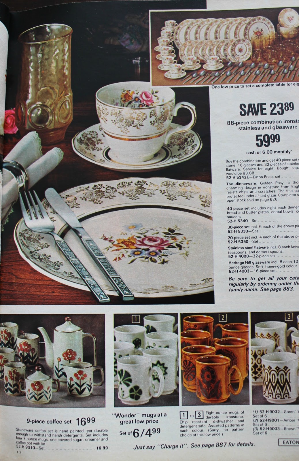 A Little Bit of Everything: 1975 Kitchen Style