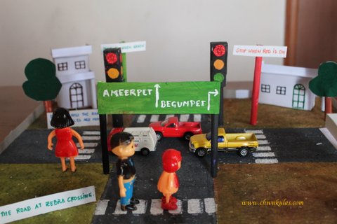 School Project - Model of Traffic Lights for Class 1