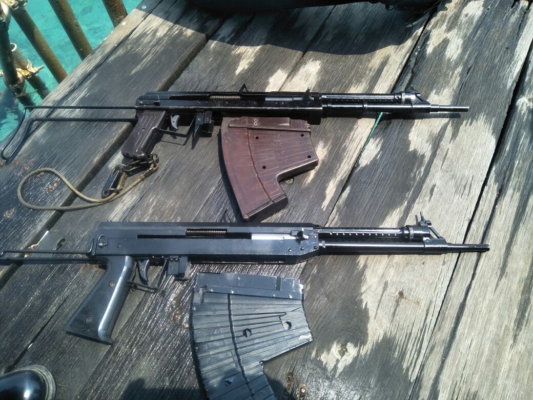 DEFENSE STUDIES: Uji Dinamik Senapan Serbu-Bawah Air