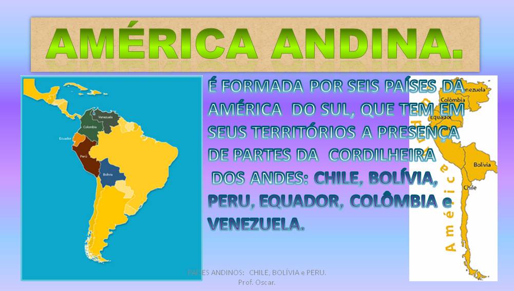 Geografia Paises Andinos