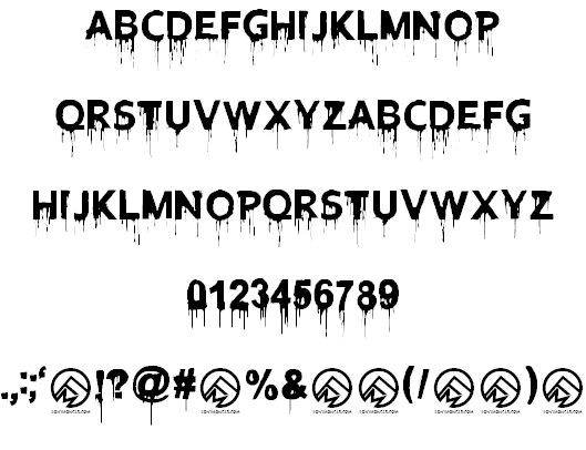 Blood Lust Free Font Download - Gray Labs
