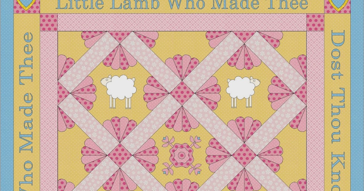 Esther's Design Blog: FREE Pattern: Little Lamb Baby Quilt