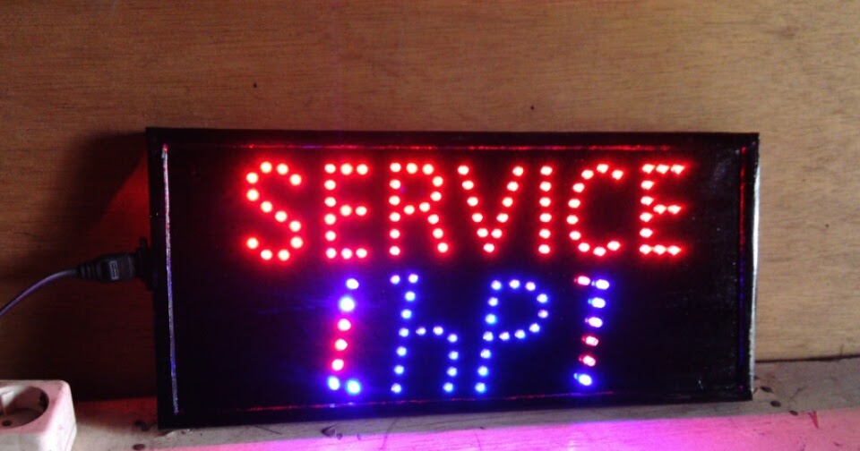 Jual berbagai macam Tulisan dan Gambar Lampu Led / Led Sign Grosir dan ...