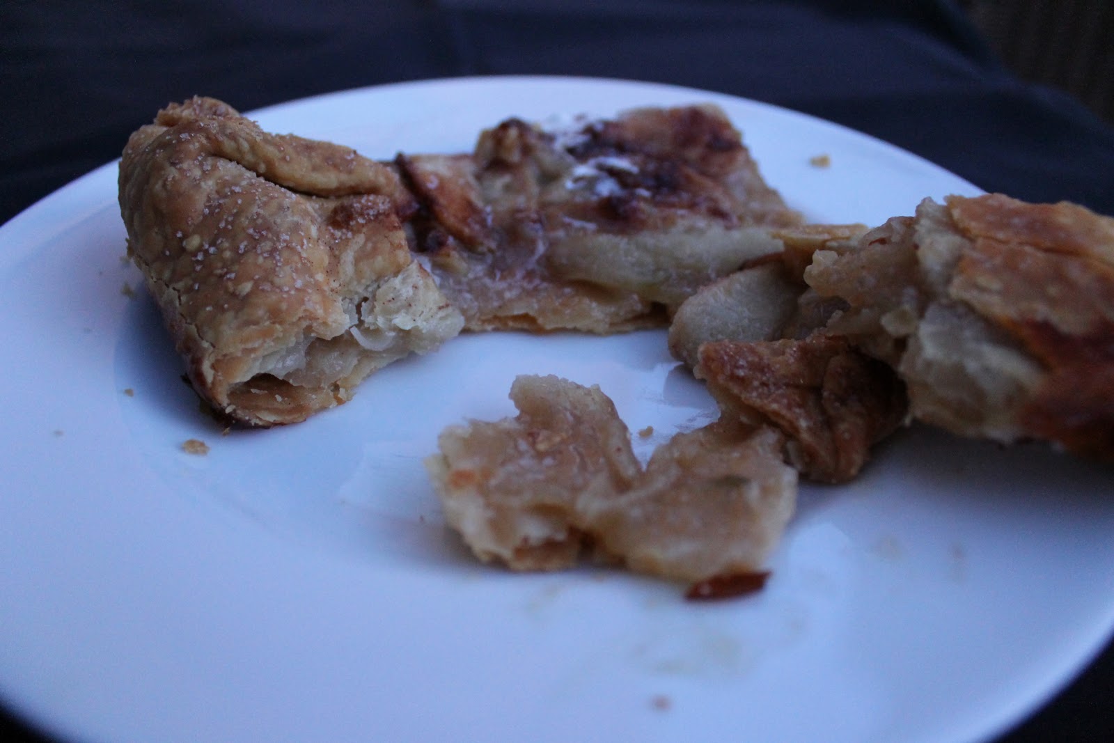 Flat Apple Pie Drizzled with Easy Homemade Caramel - MyThirtySpot