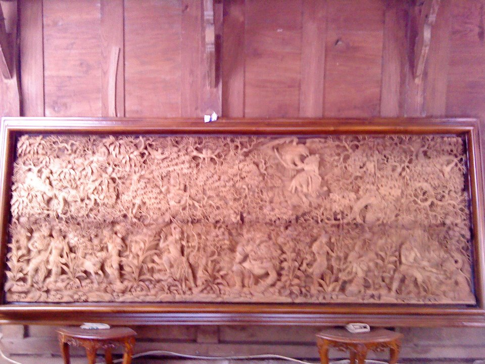 Setar gallery jepara: Ukiran seni Relief & Patung kayu