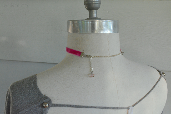 WobiSobi: Dainty Velvet Chokers.