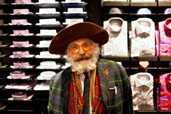 moustache whispers: Derrill Osborn (Dallas Style Icon)