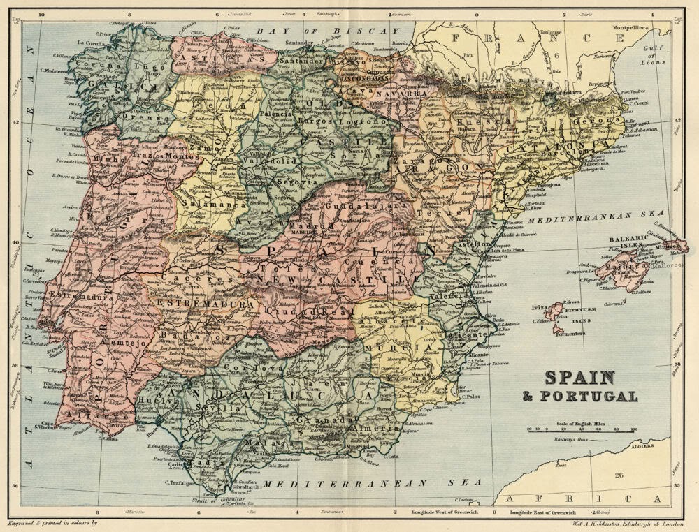 Area Patriniani: Mapas de Castilla IX