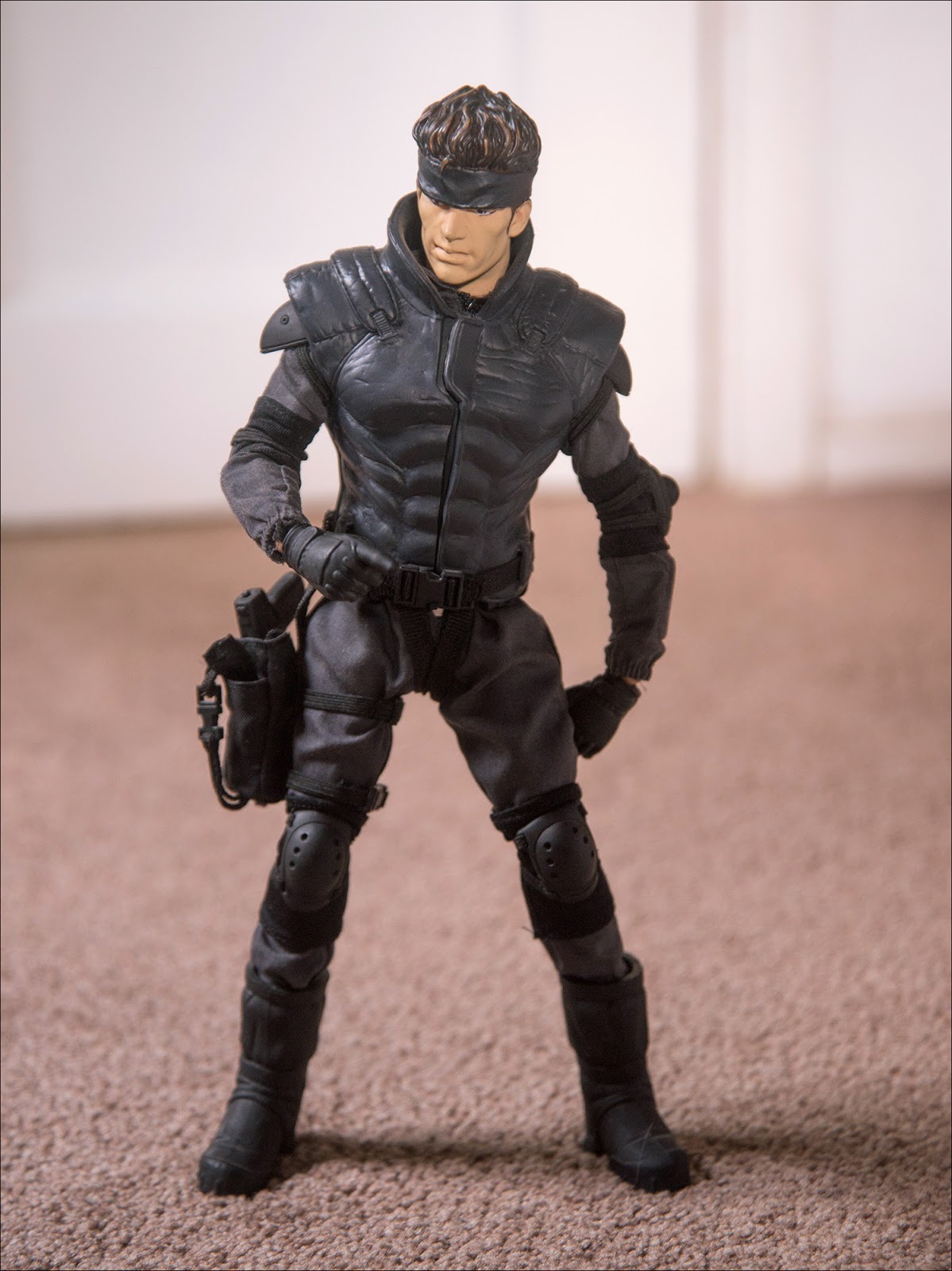 Close Up: Solid Snake de la colección de muñecos Konami - Metal Gear ...