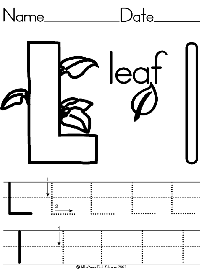 Crafts for Kids' Minds: L is for Leaf
