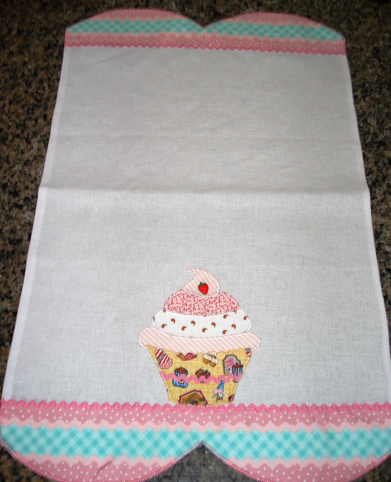 Nina Bordados e Patchwork: Panos de Prato