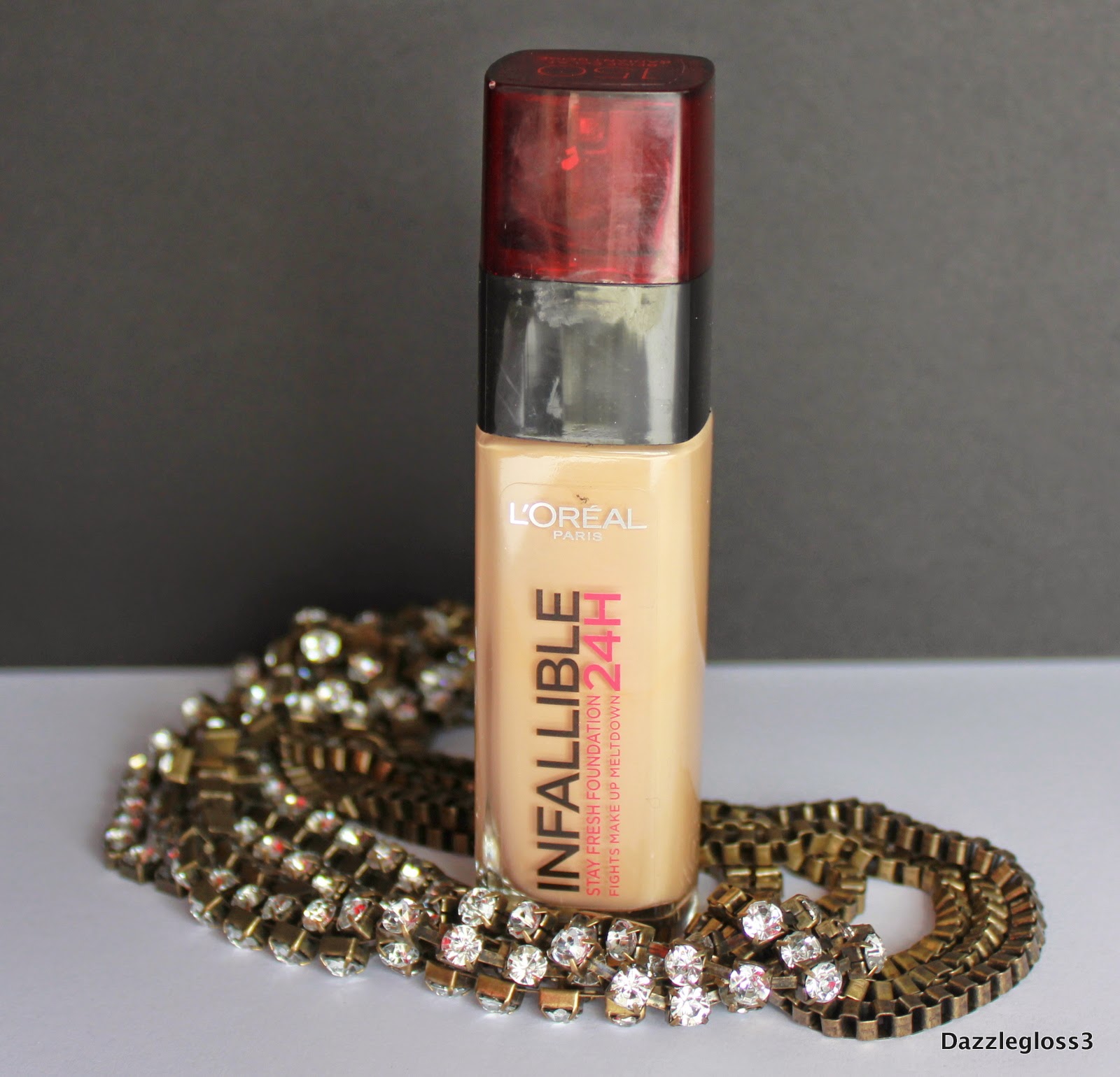 Dazzlegloss3: L'oreal Infallible foundation Review