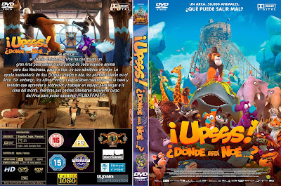 Caratulas y etiquetas: ¡Ups! ¿Dónde está Noé?