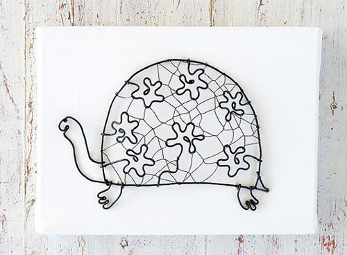 Easy Turtle Wire Sculpture