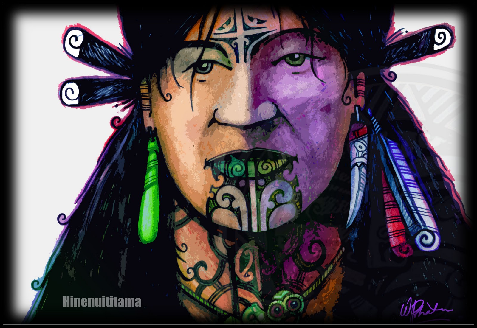 WARREN POHATU CREATIVE: HINETITAMA & HINENUI