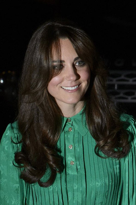 Kate Middleton flaunts a new side swept layered haircut