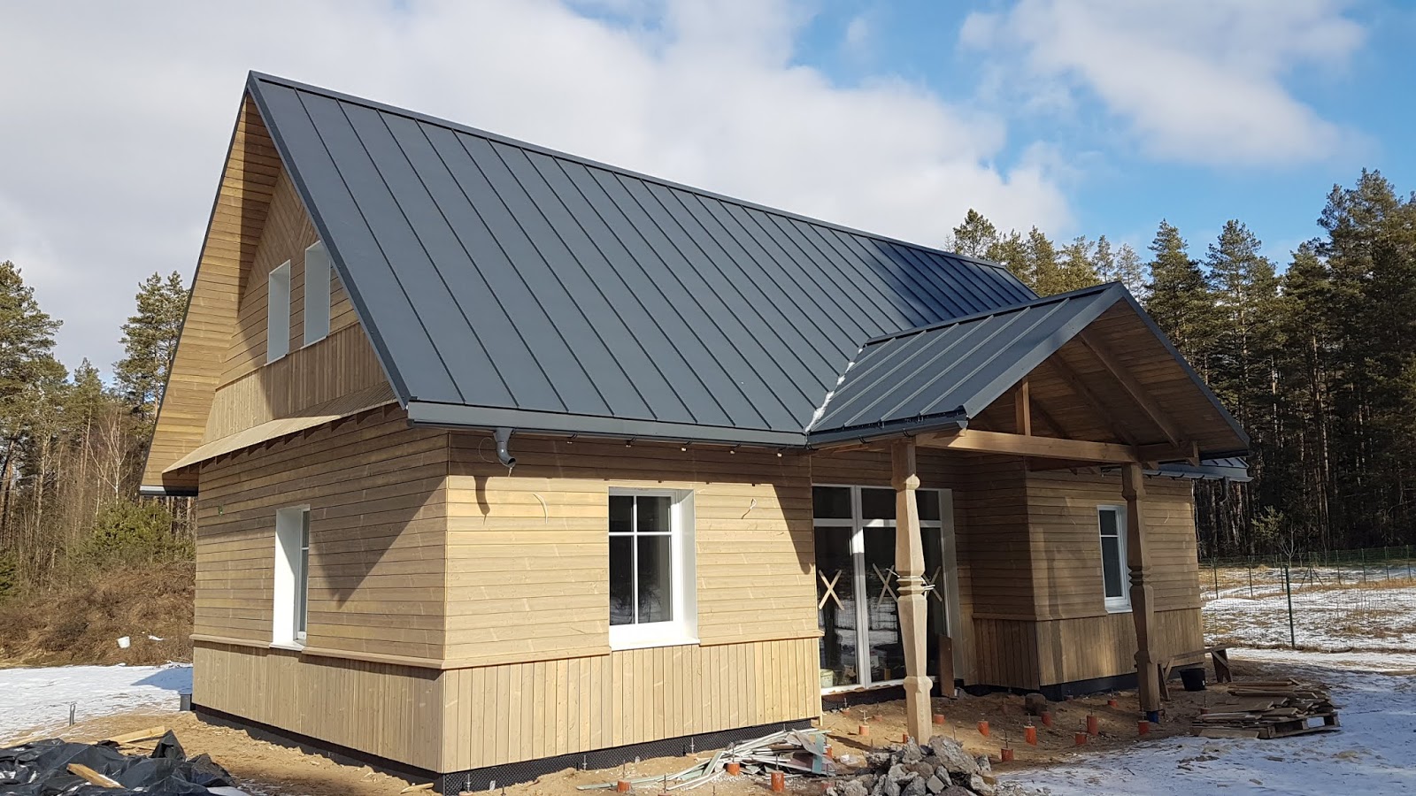 Dzūkiška pirkia: Išorinė apdaila