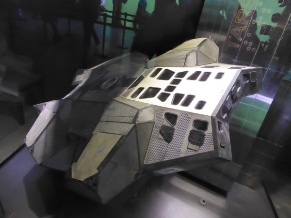 Hollywood Movie Costumes and Props: TARS robot and space shuttle models ...