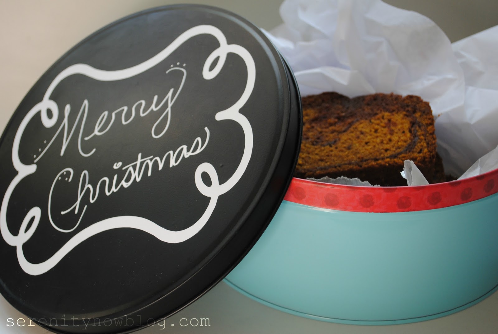 Chalkboard Cookie Tin–{Serenity Now} - Infarrantly Creative