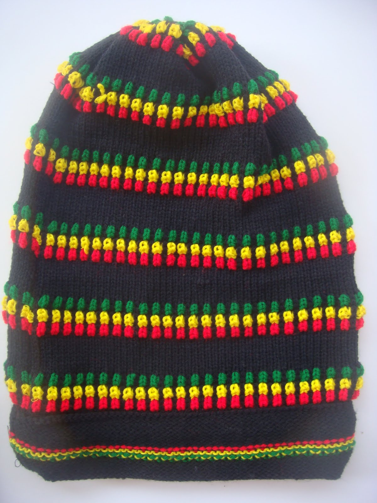 Original BingiWear: bonnet rasta bobo sans visiere