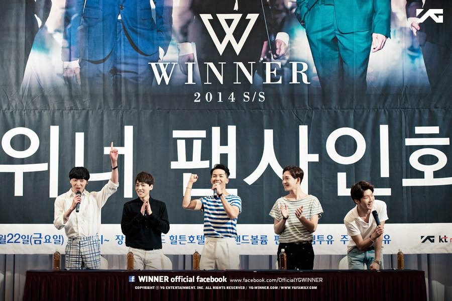 WINNER Fan-Signing Event in Grand Hilton Hotel, Seoul (082214) [PHOTO ...
