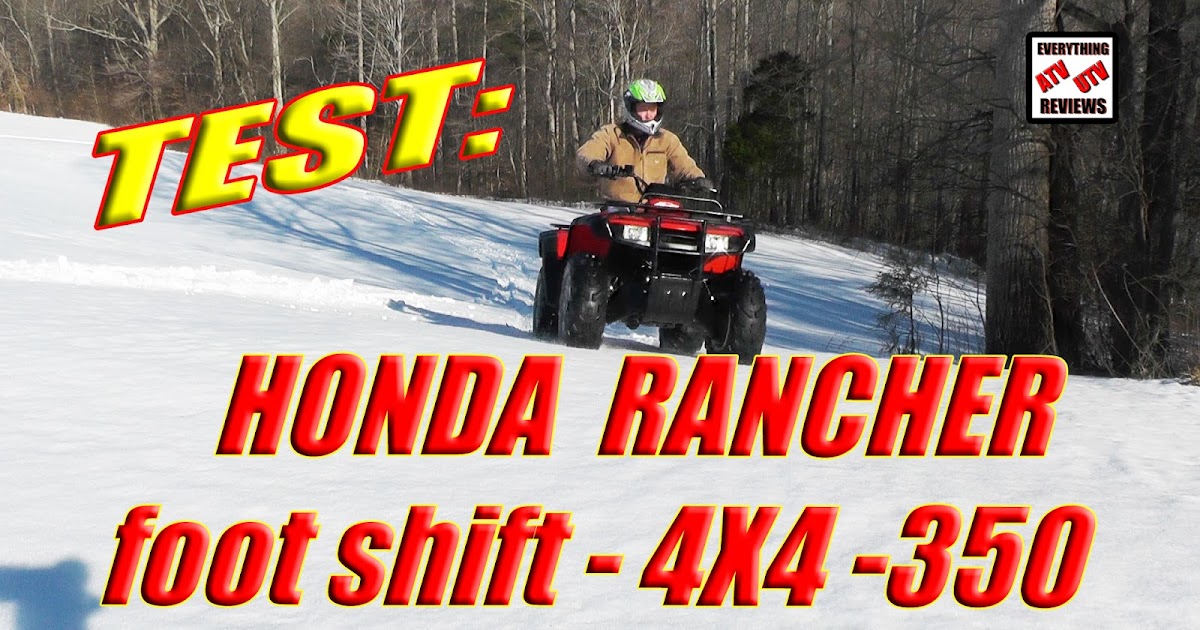 EVERYTHING ATV UTV REVIEWS