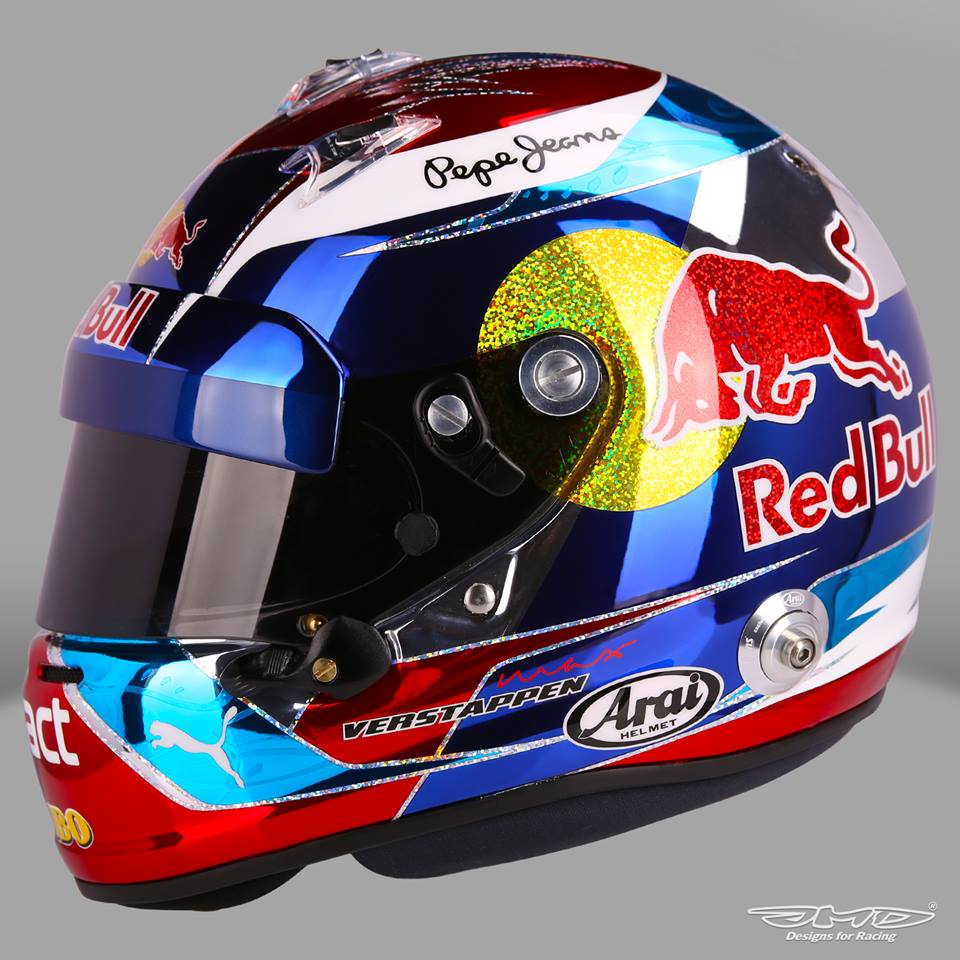 Racing Helmets Garage: Arai GP-6 M.Verstappen Monaco 2016 by Jens ...