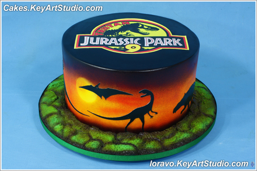Southern Blue Celebrations: JURASSIC PARK / JURASSIC WORLD CAKES