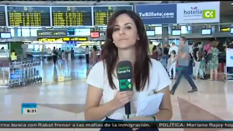 Bellas Presentadoras Canarias: MIRIAM... REPORTERA TV CANARIA