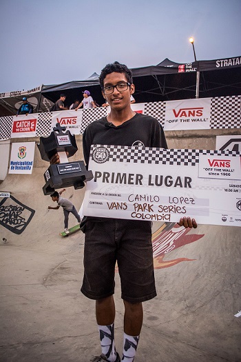 holaesungusto: CAMILO LÓPEZ NOS REPRESENTARÁN EN EL VANS PACK SERIES ...