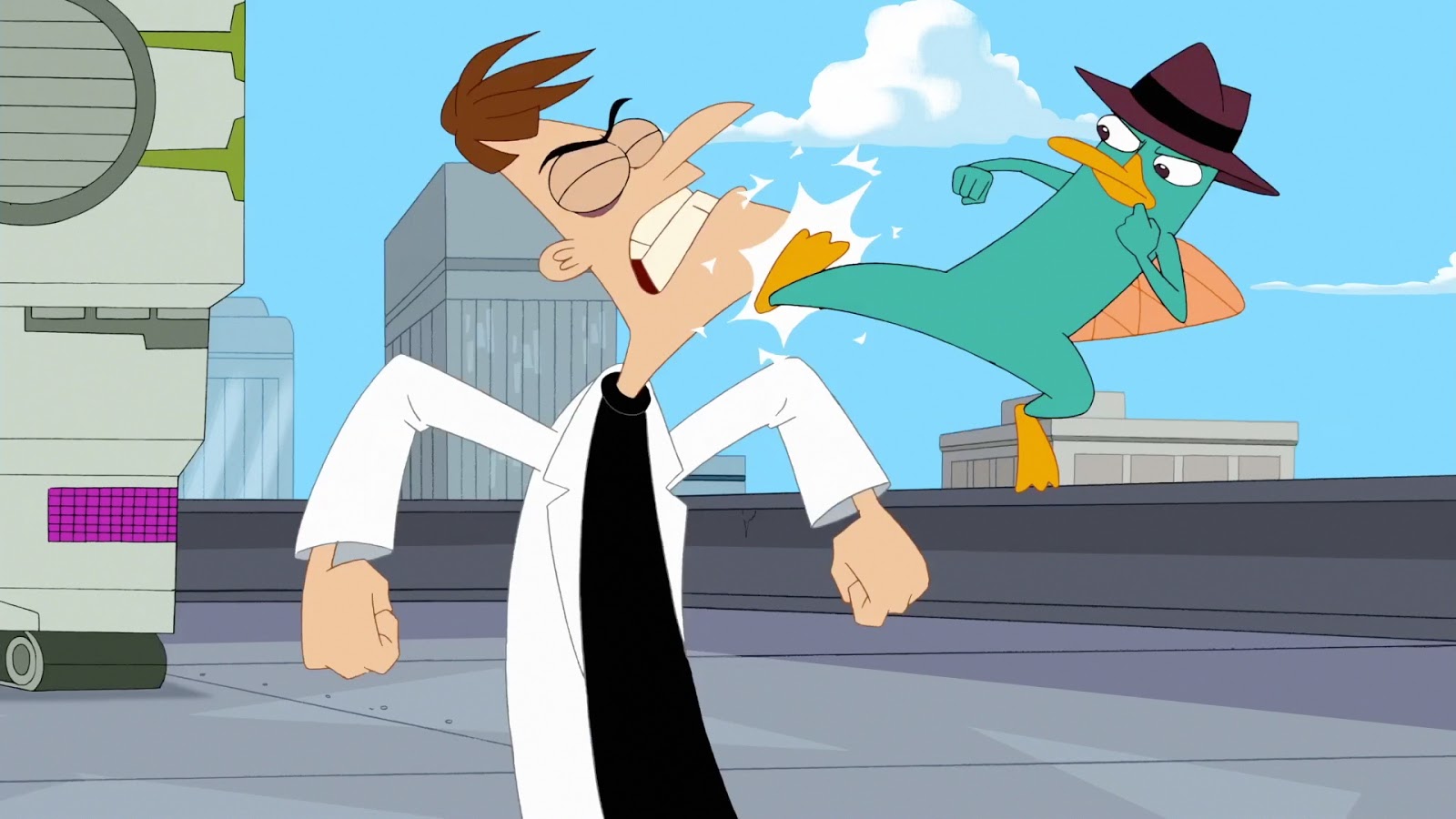 Dr. Doofenshmirtz and the Learn-to-Drive-inator