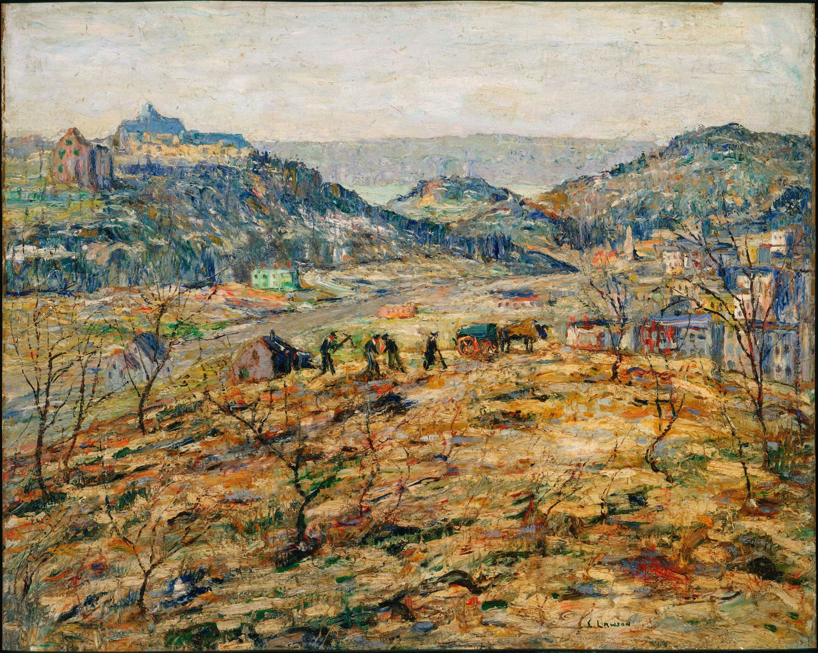 Ernest Lawson | Impressionist painter | Tutt'Art@ | Pittura * Scultura ...