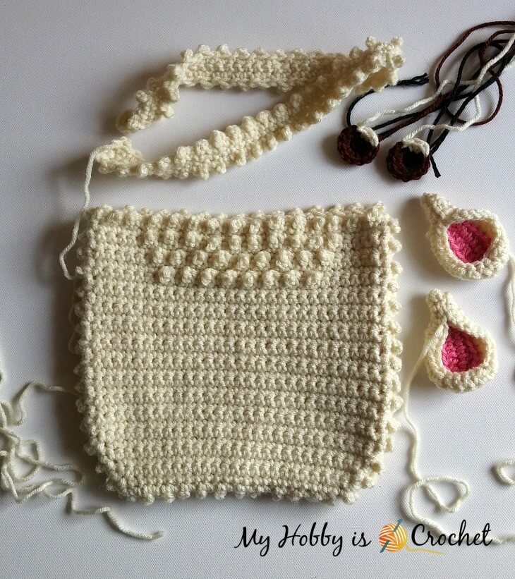 My Hobby Is Crochet: Darling Sheep Purse - Free Crochet Pattern