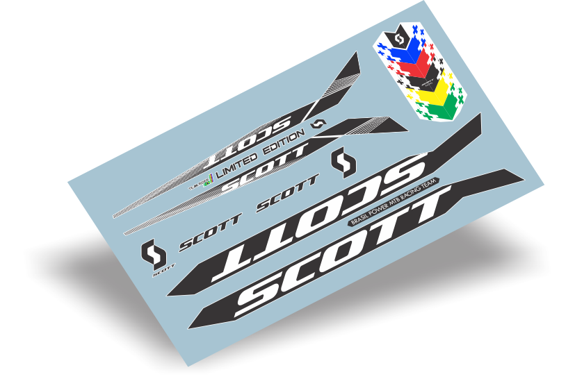 designstickers: Adesivo bike Scott - Spark WCS