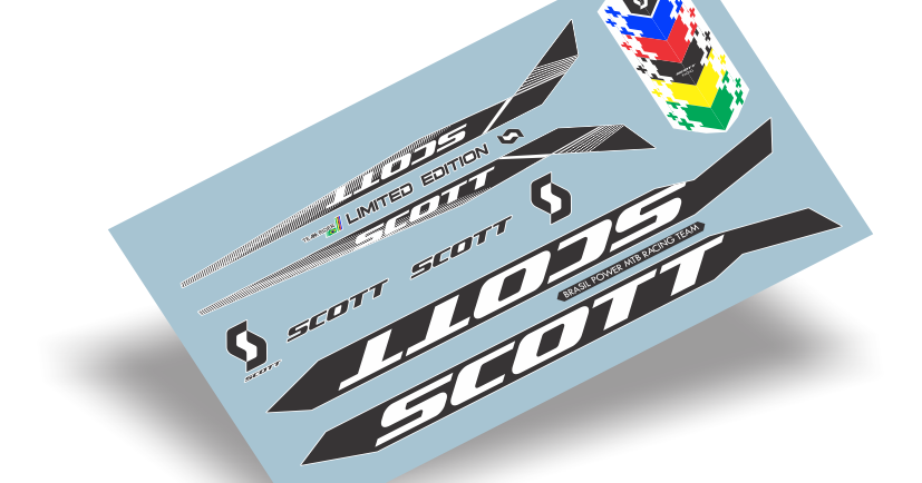designstickers: Adesivo bike Scott - Spark WCS