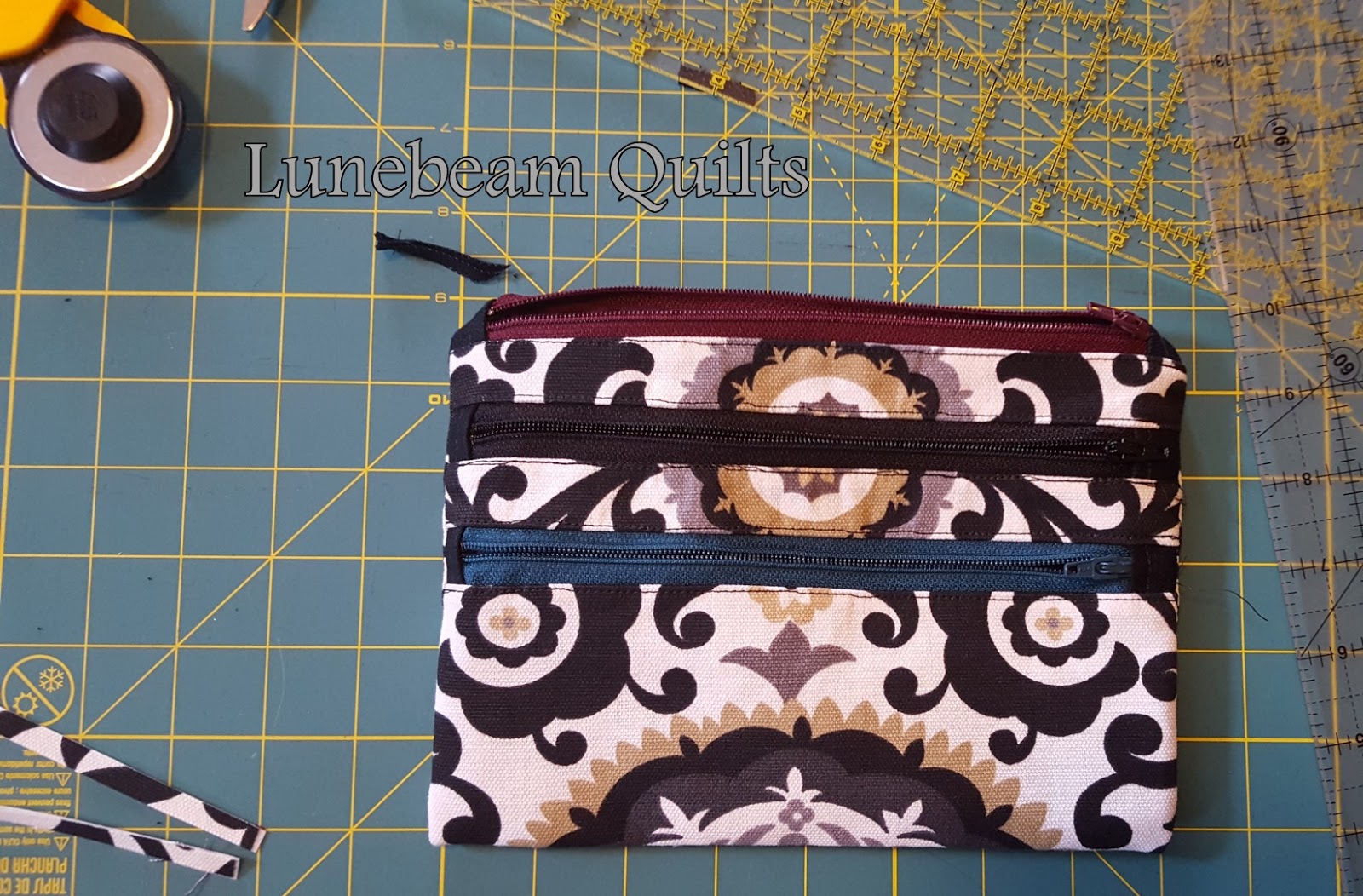 Lunebeam: 3 Zip Pouch