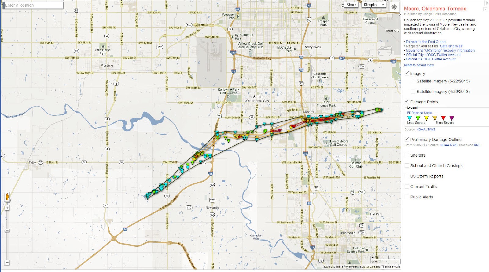 Capt. Spaulding's World: Newcastle- Oklahoma City- Moore Tornado Rated ...
