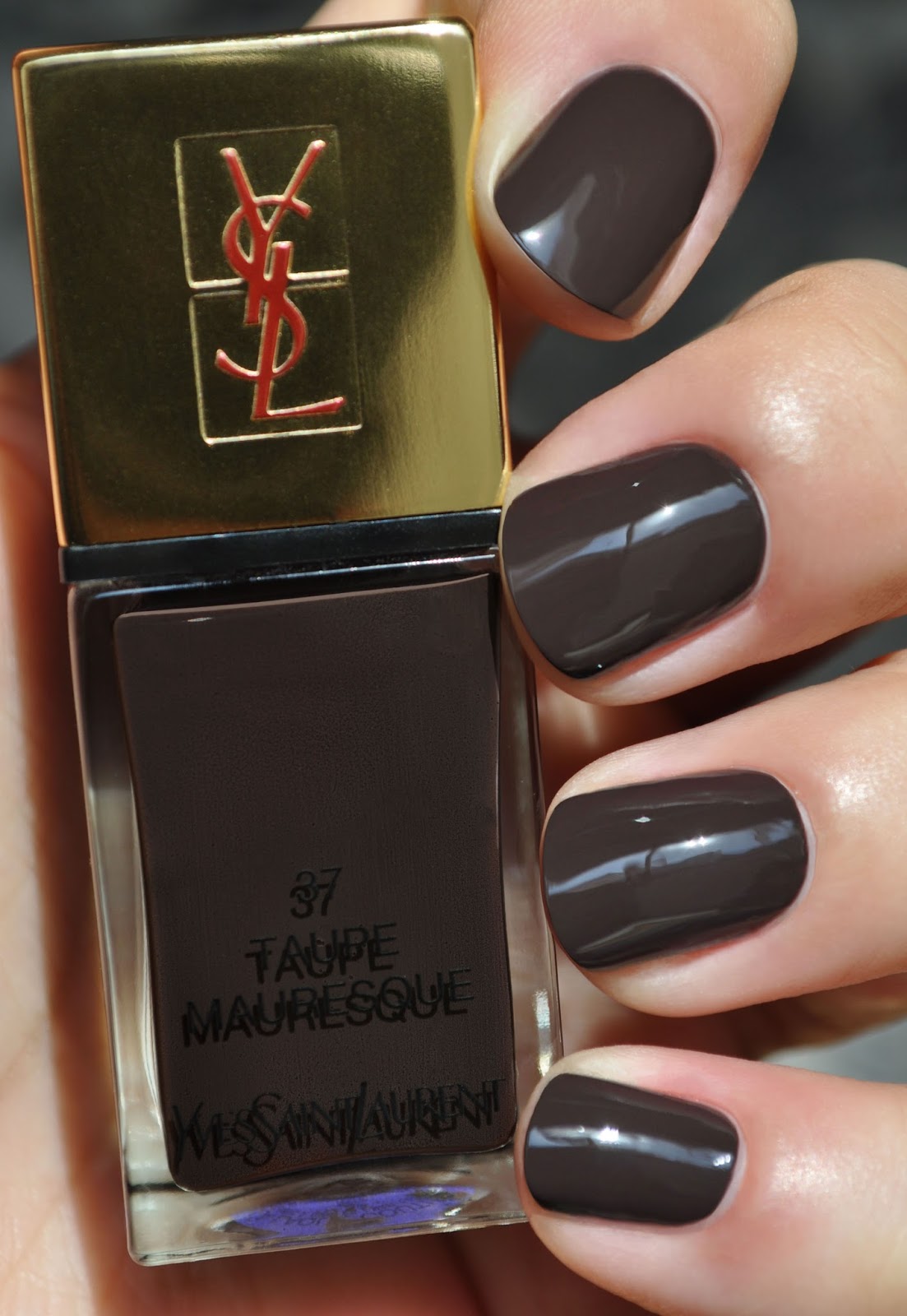Taupe Is Very Soothing...YSL 37 Taupe Mauresque La Laque Couture Nail ...