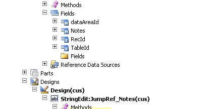 Microsoft Dynamics 365 and Power Platform Library: AX 2012: How to use JumpRef method