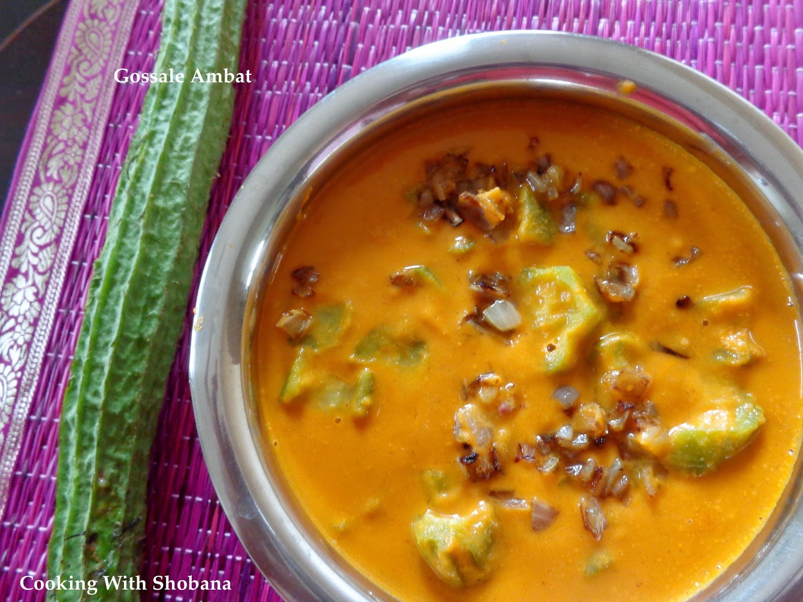 Cooking With Shobana : GHOSALE AMBAT