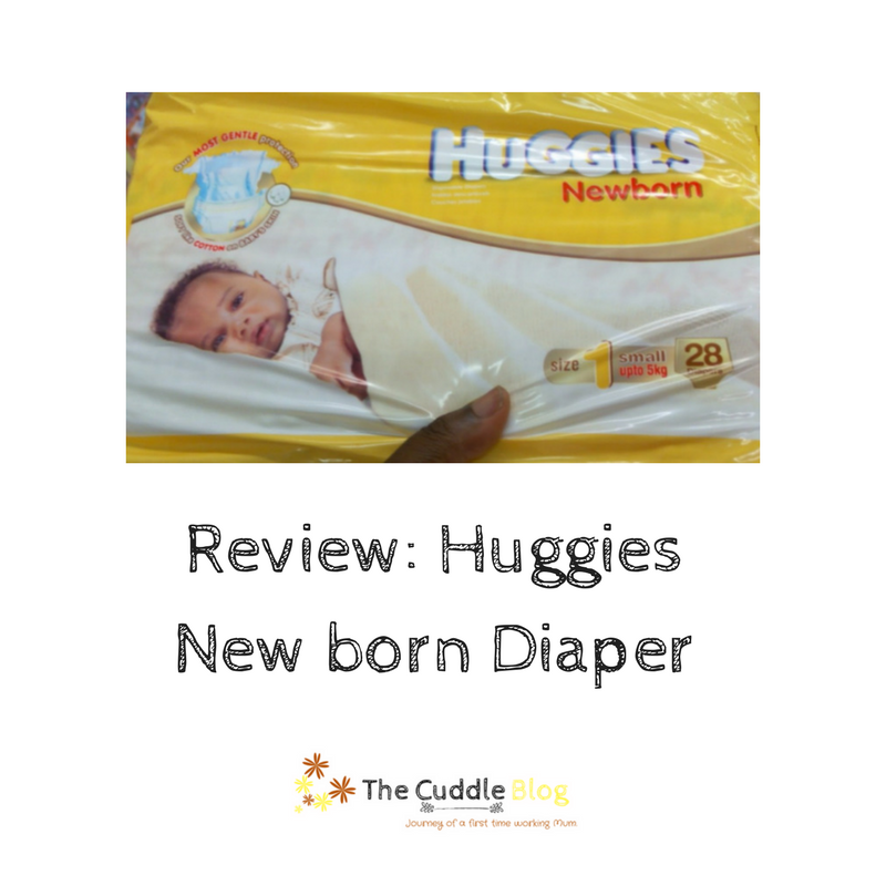 REVIEW: Huggies Newborn Diaper || The Cuddle Blog / The Cuddle Blog