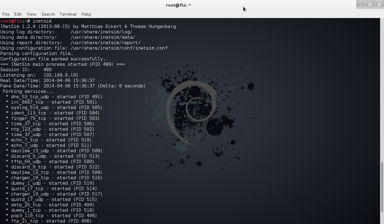 INetSim, Meng-OFFLINE-kan Internet. - Science, Information Technology and Digital Forensic