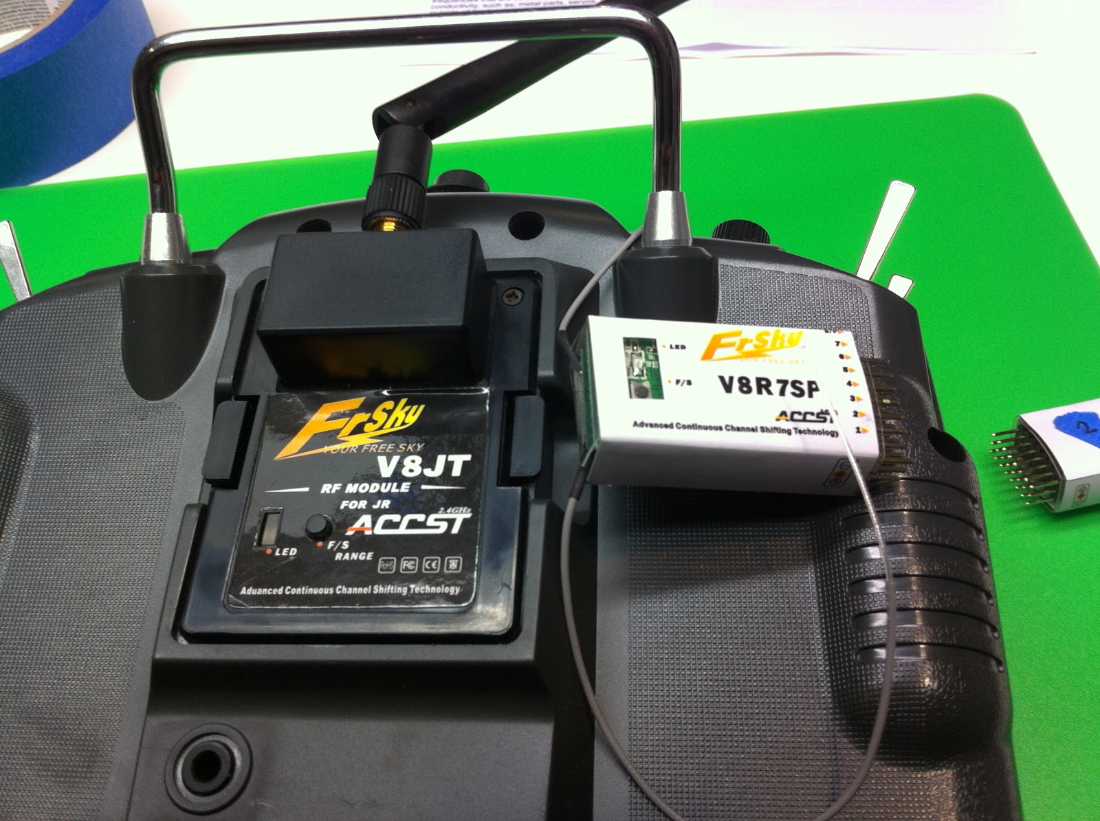 EastBay RC: FrSky installed, 9x module rejiggered