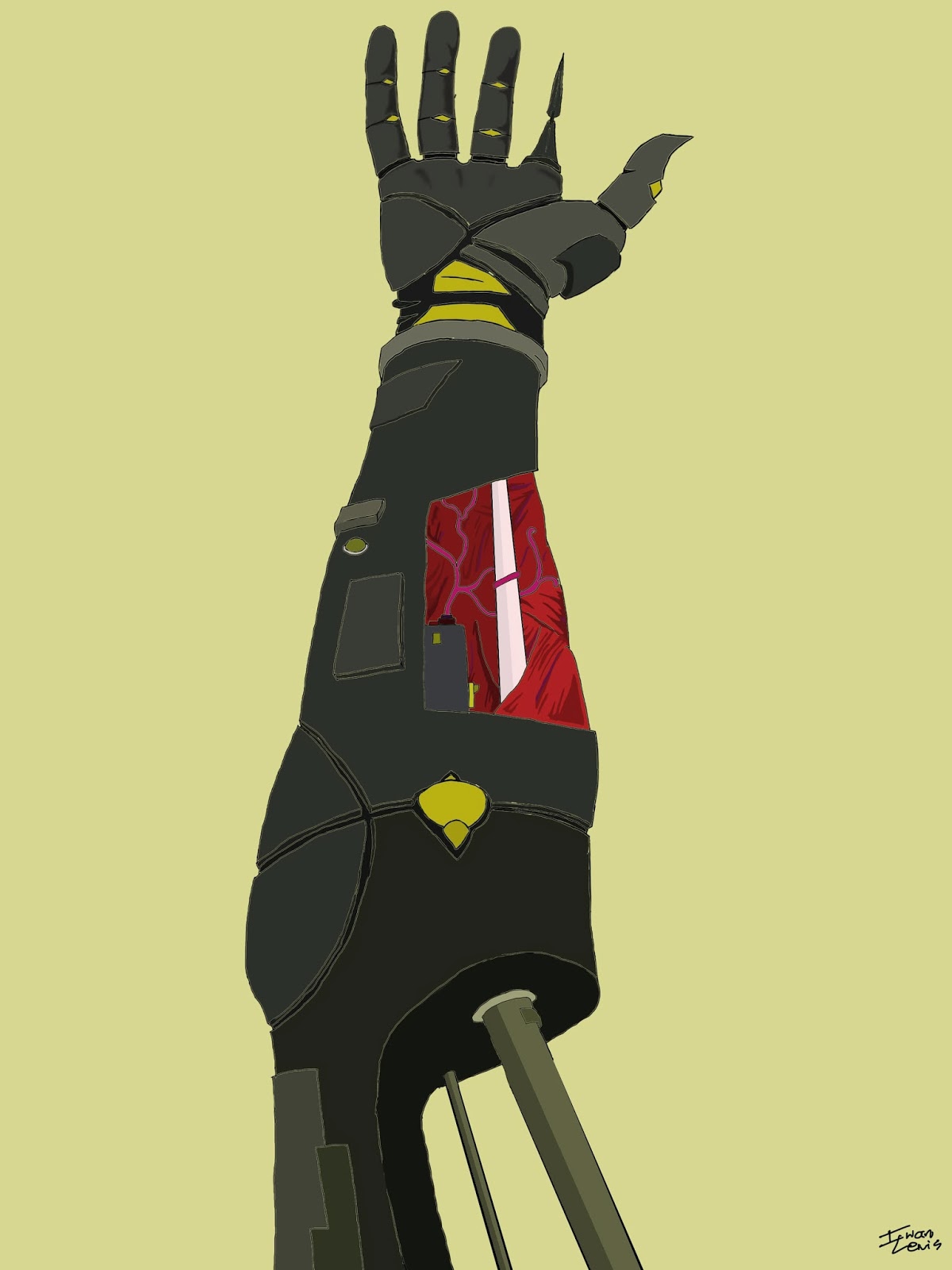 BSc (Hons) CAVE (Level 4) - Iwan Lewis: Self Initiated Work - Bionic Arms